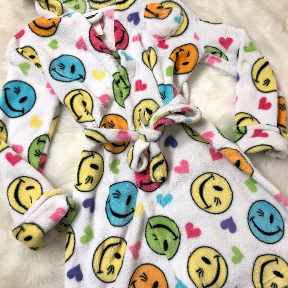 Joe Boxer | Pajamas | Joe Boxer Girls Fleece Hooded Bath Robe | Poshmark